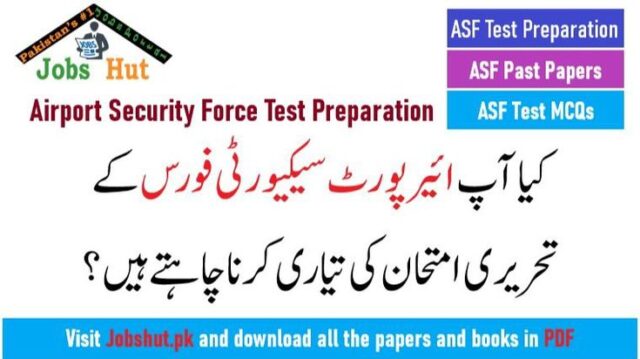 ASF Test Preparation, ASF Written Test Syllabus, ASF Past Papers, ASF ...