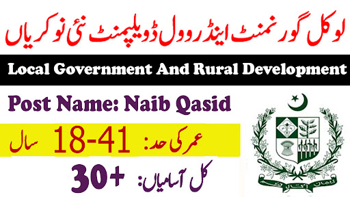 Local Government & Rural Development Department Latest Jobs 2026 ...